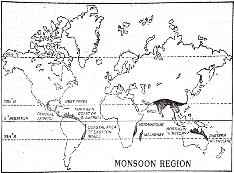 WBBSE Notes For Class 8 Geography Chapter 6 Climatic Regions - WBBSE ...