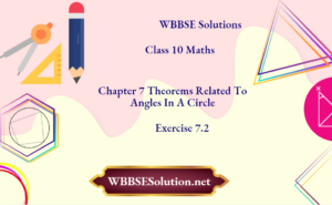 WBBSE Solutions For Class 10 Maths Chapter 7 Theorems Related To Angles ...