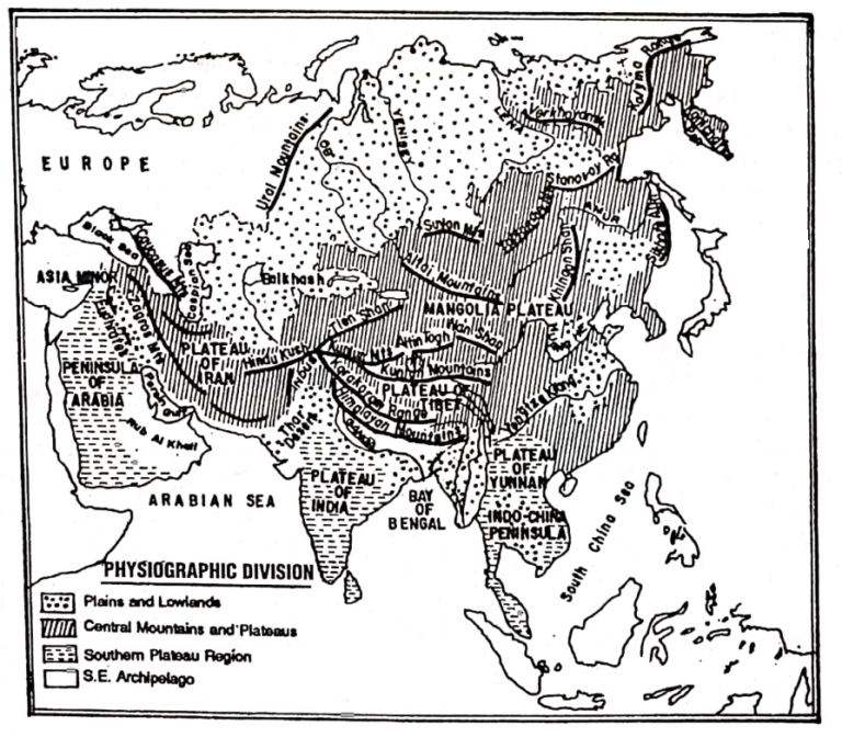 WBBSE Notes For Class 7 Geography Chapter 9 Continent Of Asia - WBBSE ...