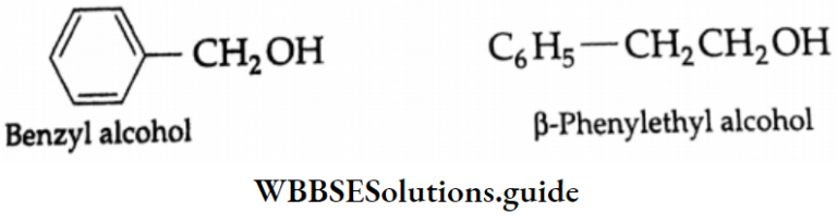 Classification of Alcohol, Phenol and Ether Notes - WBBSE Solutions