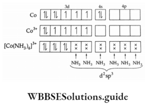 Valence Bond Theory Of Coordination Compounds Notes - WBBSE Solutions