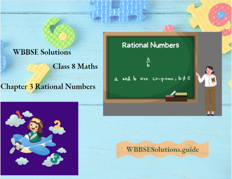 WBBSE Solutions For Class 8 Maths Chapter 3 Rational Numbers - WBBSE ...